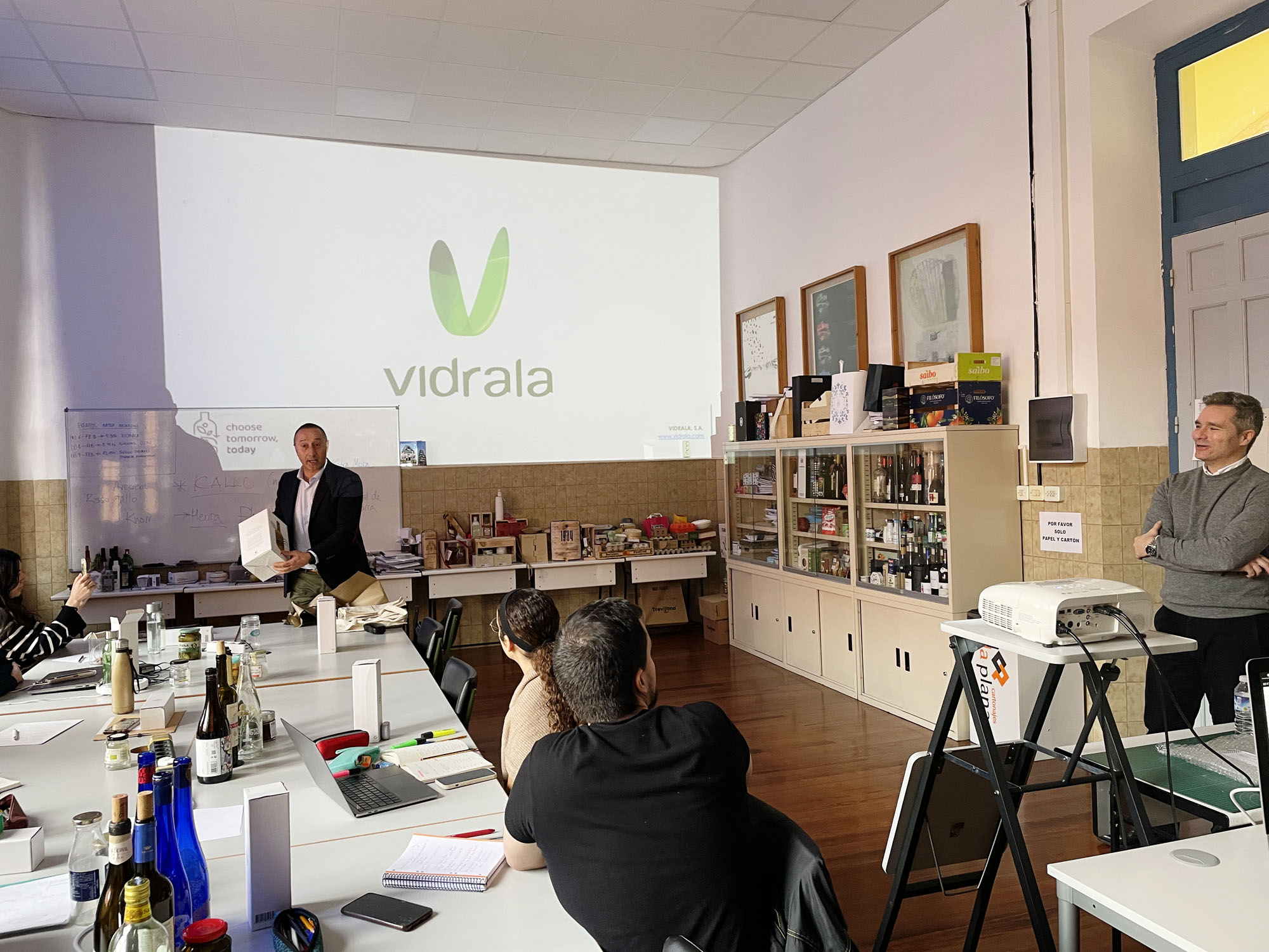 Vidrala en el Máster de Packaging | ESDIR